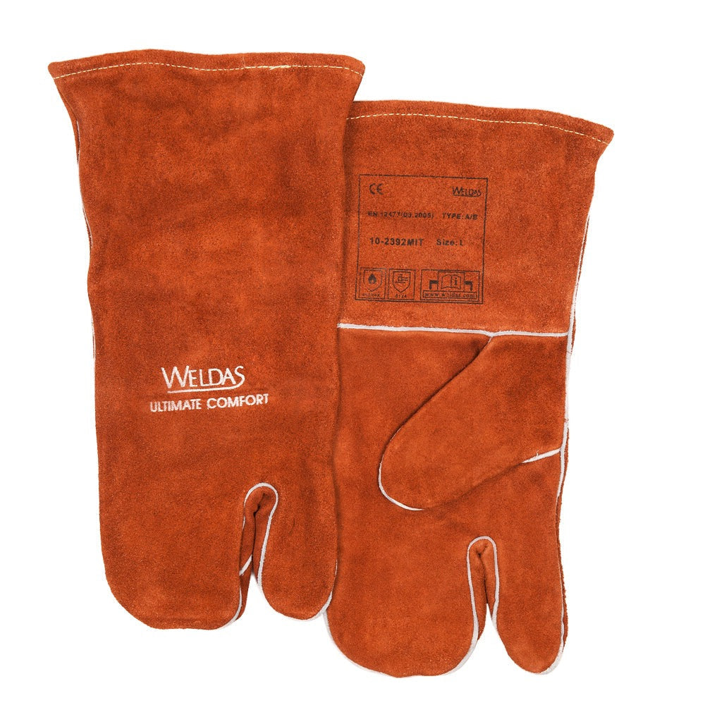 Weldas One Finger Mit Gauntlet Size 9 Large – Specialised Welding Products