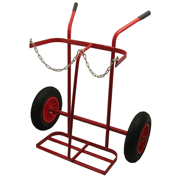 SWP Twin Oxygen/Acetylene Cylinder Trolley - 16" Pneumatic Tyres ...