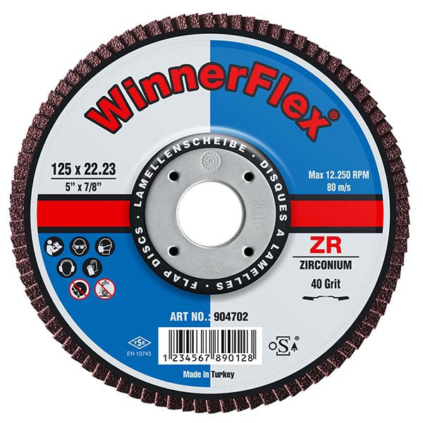WinnerFlex Coned Flap Discs – Specialised Welding Products