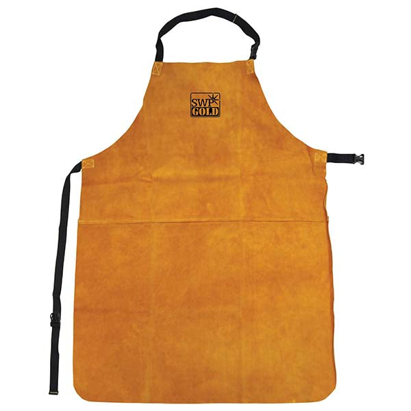 SWP Gold Premium Leather Apron Buckle & Strap – Specialised Welding ...