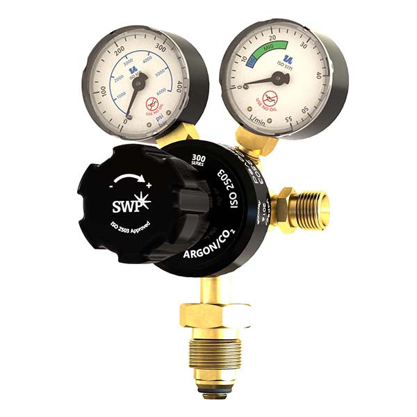 Superflow Single Stage 2g Argon/C02 45 lpm MIG Welding Regulator ...