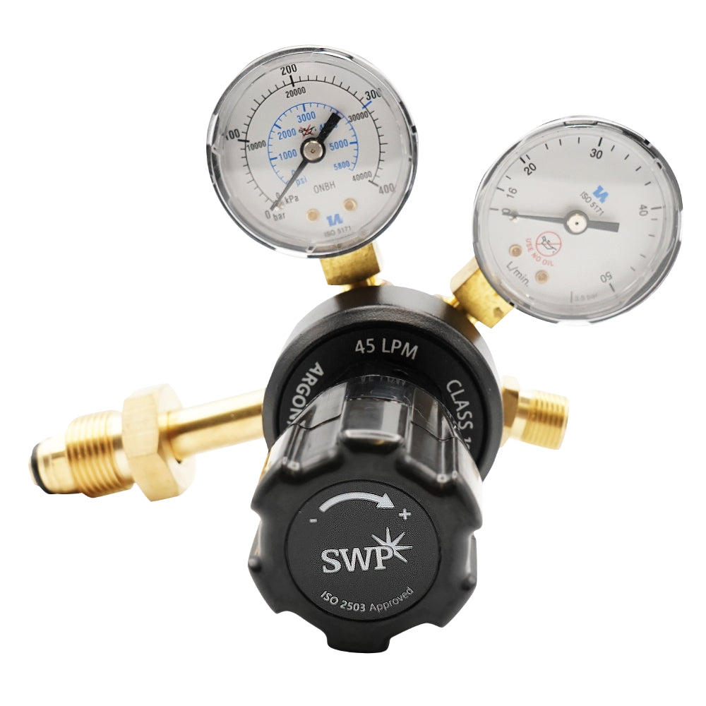 Superflow Single Stage 2g Argon/CO2 30lpm Side Entry MIG Welding Regul – Specialised Welding ...