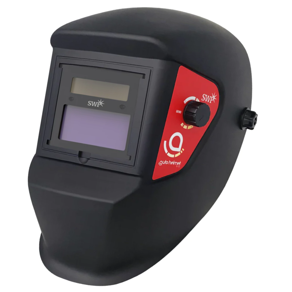 SWP Variable Shade Auto-Darkening Black Welding Helmet – Specialised ...