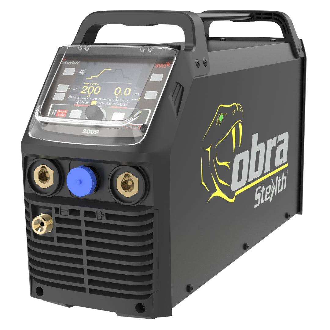 Cobra by Stealth 200P LCD PFC MV TIG Welding Machine – Specialised ...