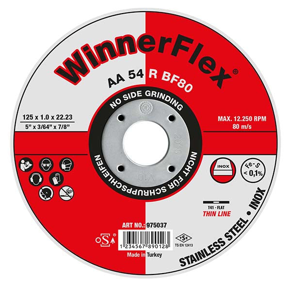 WinnerFlex Flat Super Thin Cutting Discs – Specialised Welding Products