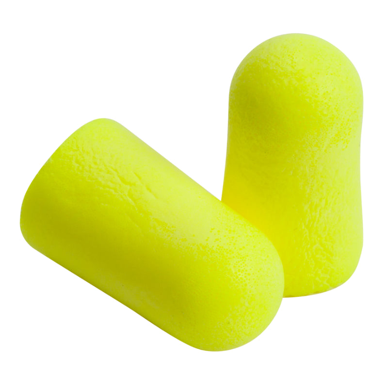 3M™ EARsoft™ Yellow Neon Earplugs ES-01-001, 250 pair per carton, 1000 ...