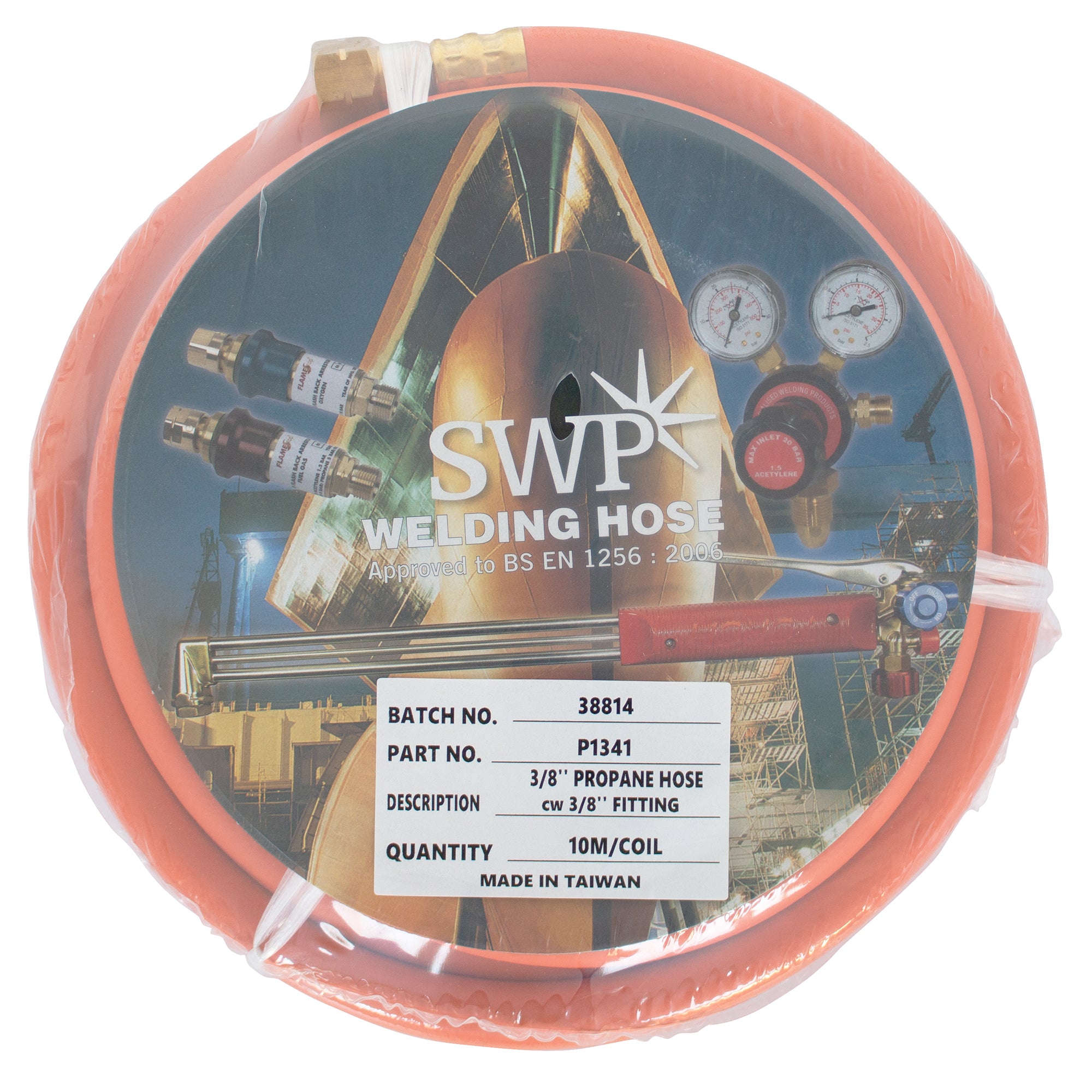 SWP Fitted Propane Welding Hose – Specialised Welding Products